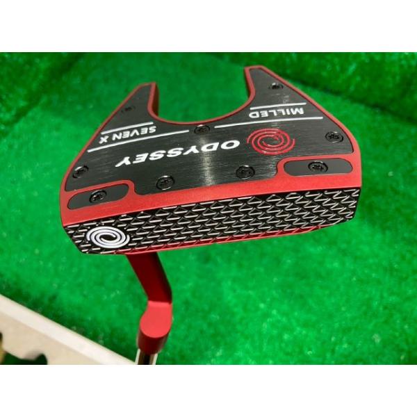 ■種別：パター　■メーカー：オデッセイ■モデル：RED SEVEN X　■シャフト：オリジナルスチール[34]■フレックス：　■ロフト：3.5■本数：1　■番手：P■長さ：34　■クラブ重量：531■ライ角：70　■バランス：■キックポイン...