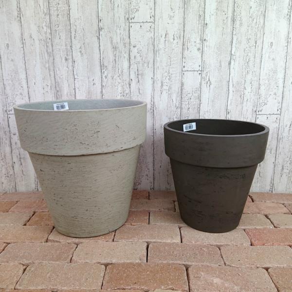 植木鉢・おしゃれ・テラコッタ ファイバークレイポット MM313-370 12号(37cm) 鉢カバー :MM313-370:植木鉢とテラコッタの専門店 鉢人 - 通販 - Yahoo!ショッピング