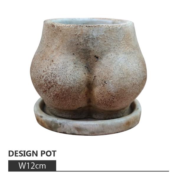 ユニークでインパクト大！な個性的な植木鉢です。ハンドタイプとヒップタイプの2種類をご用意。どちらもリアルで存在感があります。誰もが注目してしまう一味違った植木鉢、お手持ちの植物に合わせてみてはいかがでしょうか。■ 商品仕様品番：RR504-...