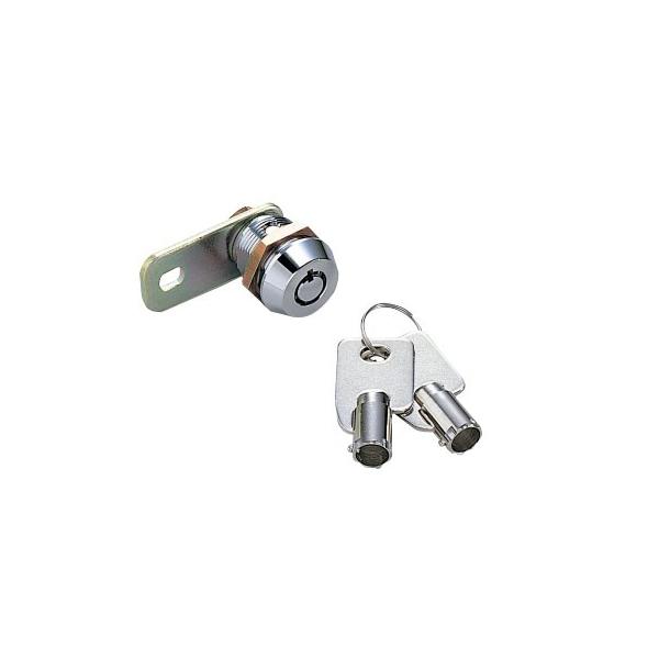 グレード: スタンダード用途: 片開き扉取付面: 板金鍵違い数: 5,000通り解錠時: キーは抜けない●自動販売機、両替機、パーキングメーター、ゲーム機、コインロッカーなど、多目的にご利用いただける板金用ロックです。【その他】●受注対応で...