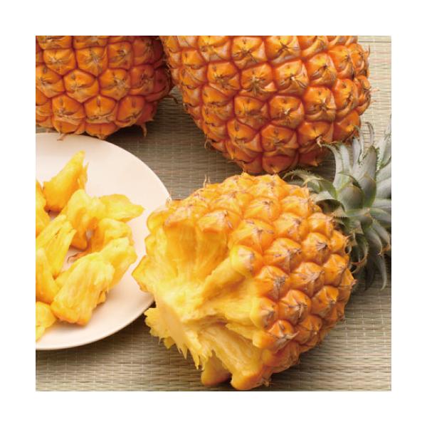 さくさく食べられる、不思議なパイン。
