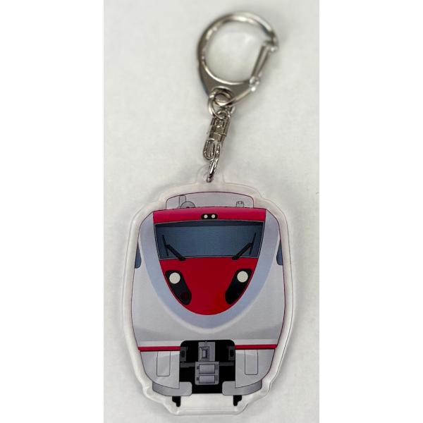 特急はくたか683系のアクリルキーホルダーです。特急車両の顔がリアルに描かれています。デザインは681系と683系の2種類あります。★サイズ・・・38mm × 54ｍｍ