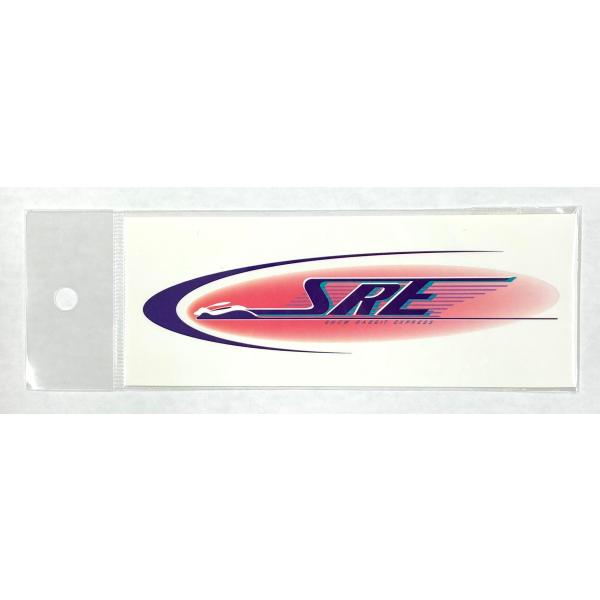 北越急行所有の特急はくたか号の車体横に描かれていた ＳＲＥ (SNOW RABBIT EXPRESS)デザインをステッカーにしました。1枚400円でお求めやすい価格となっております。懐かしのロゴステッカーはいかがでしょうか。★ステッカーサイ...