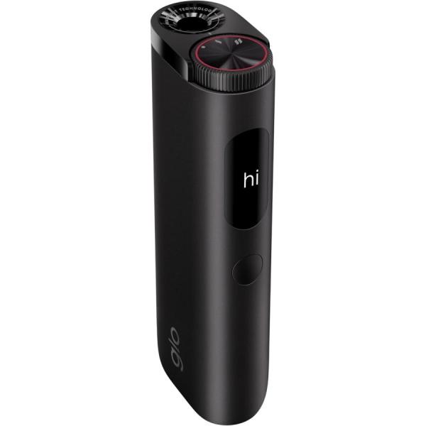 グロー ハイパー プロ glo HYPER pro オブシディアン・ブラック 加熱式タバコ ブースト・モード搭載●glo(TM)(グロー)について驚きのパフォーマンスを、シンプルな一台で実現。どの瞬間も、新鮮な驚きをもたらします。誰もが、自...