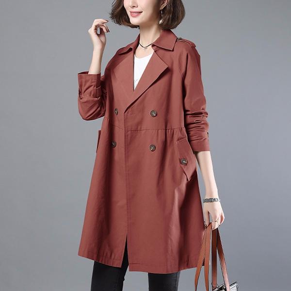トレンチコート レディース 秋コート 小柄 スプリングコート 大きい
