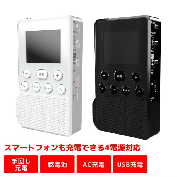 【ポイント利用】 STAYER  2.4インチ 手回し充電式ワンセグＴＶラジオ SH-GDHT ポータブルテレビ 防災ＴＶ ラジオ 携帯テレビ テレビラジオ 防災グッズ アウトドア 小型 非常用