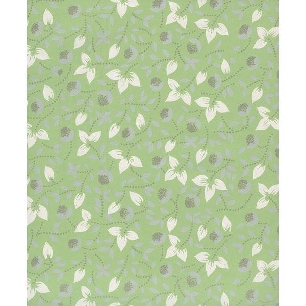 安さの秘密は業務用！激安商品です！使い残しを気にせず使える小ロット販売（100枚単位での販売となります）緑を基調とした中に花をあしらった華やかさのある包装紙です。用途を選ばないデザインで商品を上品にラッピングします。○サイズ：870×590...