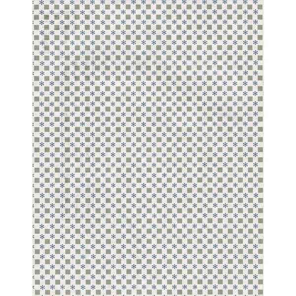 安さの秘密は業務用！激安商品です！使い残しを気にせず使える小ロット販売（100枚単位での販売となります）シンプルな青い雪の結晶。格子状に並べました。贈り物のラッピングに。○サイズ：753×525mm 四六半裁○素材：純白ロール厚口 45g/...