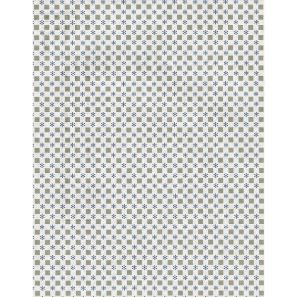 安さの秘密は業務用！激安商品です！商品ロット500枚単位のご注文となります。市松模様の中に花があしらってありかわいらしい包装紙です【仕様】○サイズ/753×525mm○紙質/純白ロール厚口○重量/45g/1枚