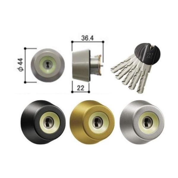 色シルバー【HH6K16125A】ゴールド【HH6K16125B】ブラック【HH6K16125C】適用商品断熱玄関ドア ヴェナートD30　手動錠 42mm厚用梱包内容 主錠シリンダー１個、補助錠シリンダー１個、子鍵５本備考 ユーシンショウワ...