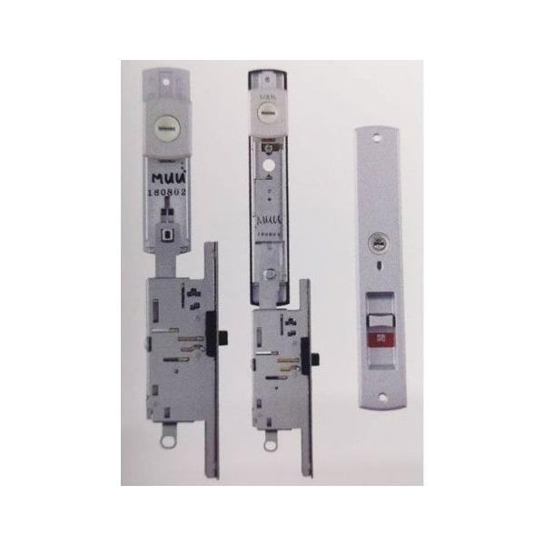 商品名 シリンダーセット（ＤＮ・シャッター付）  代替前部品    大分類名 断熱玄関引戸  中分類名 障子   シリーズ エルムーブ  部品色 シルバー付属部品   内容量 1セット  備考 戸先内外錠（小）ｘ１、戸先内外錠（大）ｘ１、シ...