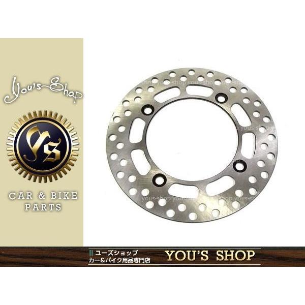 ジェベル250 DJEBEL250 TS200R DR250R リア ブレーキ ディスク【枚数】1枚【色】メッキ【取付箇所】リア【適合車種】DJEBEL250 XC/GPS (92-95)/(96-00)DR250R (90-94)/(95...