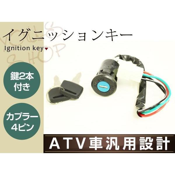 中華モンキーのイグニッションキー【商品詳細】本体×1キー×2【適合車種】ATVほとんどの50cc,70cc,90cc,110cc,150cc,250cc 対応します。※ 自己責任でご使用下さいますよう、お願い申し上げます。※ ノンサポートと...