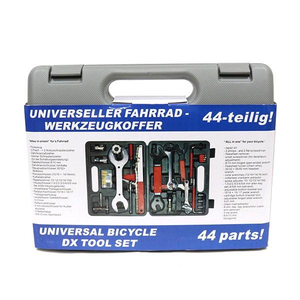 【プロ仕様 自転車修理工具セット 43pc】マウンテンバイクやロードバイクのメンテナンスにおすすめ！・仕様：・本体サイズ（約）：33cm×26cm×7cm・ソケットレンチセット：(8/9/10mm)/(ビットソケット)/(ビットPH＋ｘ2、...