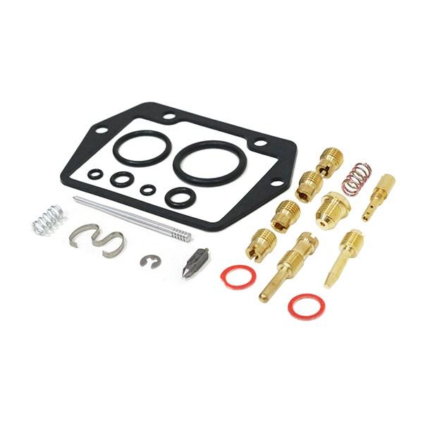 燃料漏れ、オーバーフローや調子が悪い場合のオーバーホールキットとなります。ゴム劣化、2次エアの吸い込み等でお困りの方に！キャブレター専門工場にて高精度で製作しています。ダイヤフラムはキャブレターにとって非常に繊細で重要なパーツです。ダイヤフ...