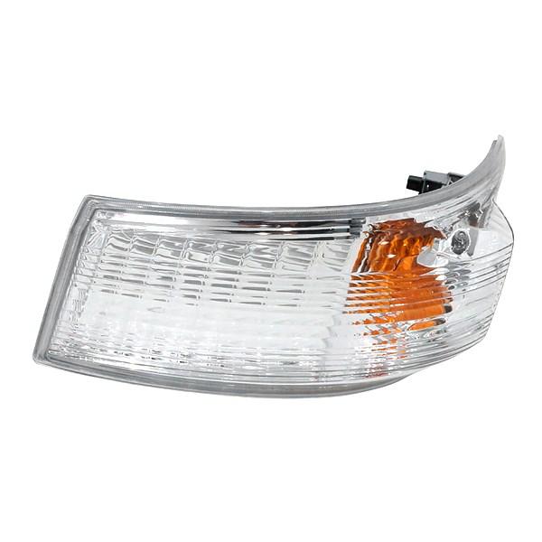 純正交換 三菱 ふそう ブルーテックキャンター ウインカー ワイドボディ 標準ボディ 対応 左側（助手席側）です。経年劣化によるレンズの黄ばみ・曇り、事故破損、割れ等の修理のおすすめです。【サイズ（約）】全長（約）37.5cm幅（約）17....