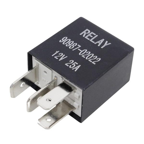 エアコン、マグネットクラッチ、ヒーター、ブロアモーター、スターターイグニッション、クーリングファン、フォグランプ、デフォッガーフューエルポンプ、ホーン、パワーウインド等様々な用途で使われる4P 12V 25A 汎用リレーです。■適合車種・メ...