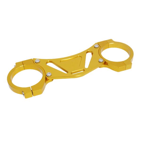 【 フロントフォーク スタビライザー スタビ アルマイト 】●フロント周りの剛性を適度に向上させることで、コーナーリング時の正確なライントレースをサポートします。●ボルトオン装着が可能なハイパフォーマンススタビライザーで、フロント周りの剛性...