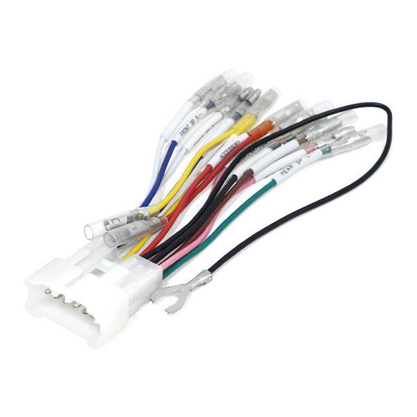 【マツダ スズキ 12P オーディオハーネス】◎市販のカーオーディオの取り付けに！市販のカーオーディオを、車両純正配線を利用して取りつける場合に使用する商品です。ステレオ用電源と純正スピーカー用配線に接続できます。車両側のオーディオ用コネク...