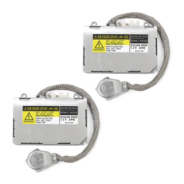 【 HIDバラスト DDLT002/KDLT002 2個】純正同形状のHIDバラスト！交換、補修用に！カプラーとバーナーを取り付け＆純正バラストと交換し固定するだけの簡単取り付け！※バルブは付属しておりません。※品番、形状をよくご確認の上ご...
