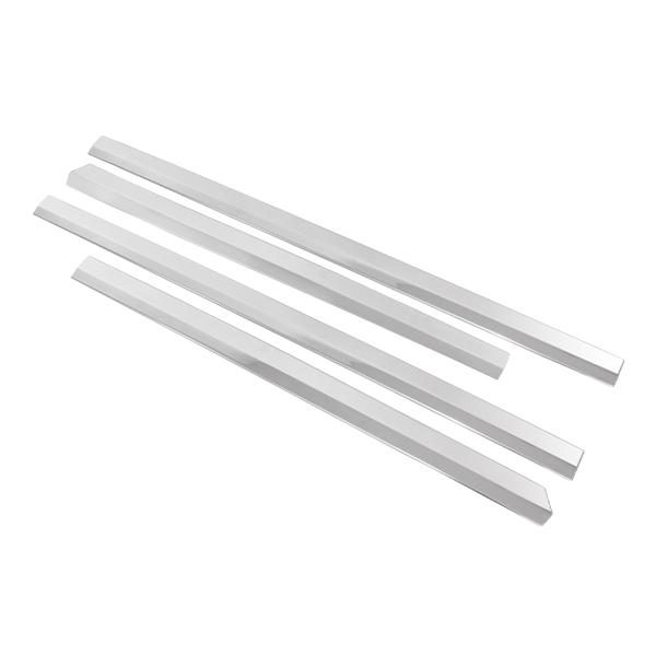 【 ホンダ N-BOX JF1/JF2 サイドドアモール クロームメッキ 4P 】◎車種専用設計なのでぴったりフィット！◎両面テープ付きなのでどなたでも簡単に取り付け可能！◎鏡面仕上げなのでサイドビューが高級感のある雰囲気に！※社外品の商品...