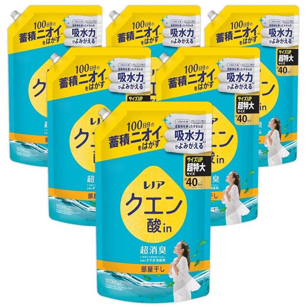 「商品情報」商品紹介100日分の蓄積ニオイ*をはがす 生乾き・汗のニオイ癖一発リセット!蓄積した生乾き臭にも柔軟剤を使ったタオルの吸水力UP!*2防臭パワー肌にやさしい漂白剤なしでも一発消臭*3自然由来クエン酸配合すすぎ一回でもOK*100...