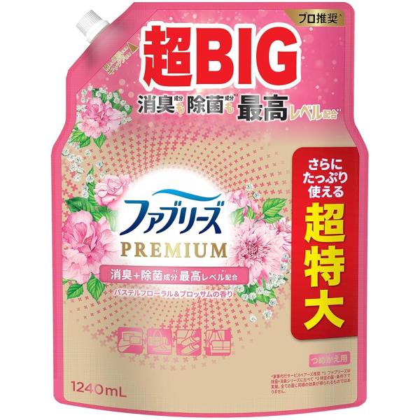 「商品情報」商品紹介消臭成分も除菌成分*1 も最高レベル配合*2肌に触れる衣類やお子さまのいる家庭での使用もOK!枕やマットレスにソファやカーペットに梅雨や衣替え時期に外出後のニオイにパステルフローラル＆ブロッサムの香り*1 特定の菌・条件...