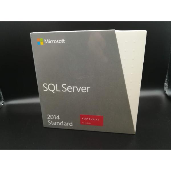 SQL Server Standard Edition 2014 DVD 4コアライセンス 新品 | Shop-Ys | SitePromo