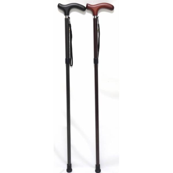 シャフトの押し込みピンの操作で調節できるカーボンステッキ、約167g〜175gの超軽量。ＳＧマーク基準を満たした逸品！握りは木製（楓）、幅約12cm（内側約6.5cm）シャフトはカーボン（バンテージカーボン）、格子状の模様が透けて見え綺麗。...