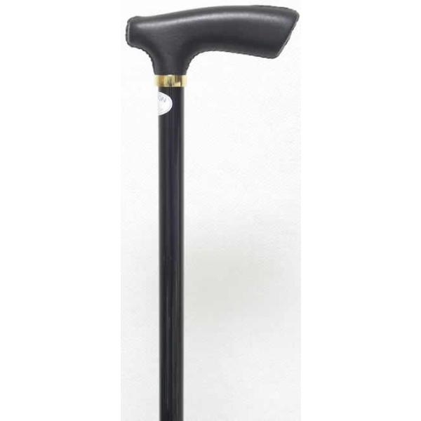 握りには手になじみやすい牛革張り、シャフトはカーボンで、重さは165gの超軽量。握りは、かえで、幅12.5cm（内側6.5cm）、色はブラック。シャフトはカーボン、直径上部19mm〜下部16mm、色はブラック、長さは91cm（対応身長概ね1...