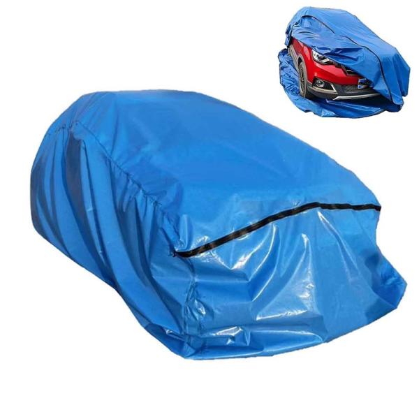 ? 車の保護: 当社の車カバーで洪水による被害から車を保護します。自然災害による高額な修理を避けるために設計されています。この雹に強い車用フォームカバーは、水の侵入に対する最初の防御線です。 ? 耐洪水車カバー：強化 PVC と高強度ポリエ...
