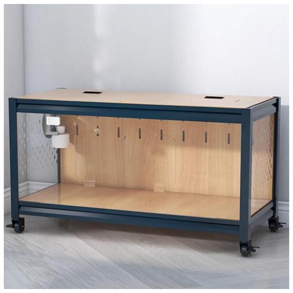 ? アクティビティに十分なスペース：2つのサイズからお選びいただけます（モデル1――80*40*40CM;モデル2――90*40*40CM）。内寸高さは40cmに達し、自由に厚敷きが可能です。また、ラットやマウスが動き回るスペースを増やすた...