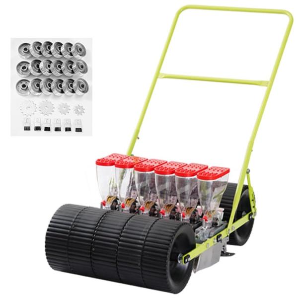 【各種シードホイールはオプション】手押し式播種機は様々な種子に適しています.デフォルトでは、2種類のシードホイールがランダムに装備されています.【労力を節約】種をまくためにかがむ必要はもうありません、手押しハンドルの高さを調整できます: 角...