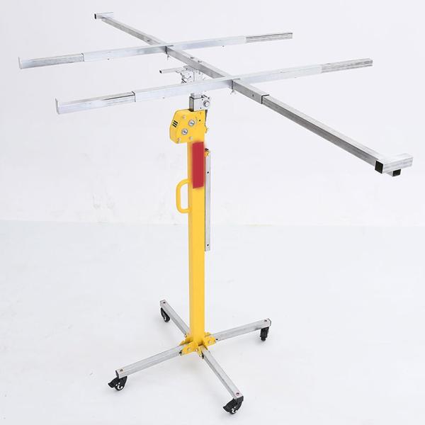 ? 【3-in-1 ドライウォールリフター】ドライウォールの持ち上げ、手作業による穴あけ、水平出しの3つの機能を一体化。一人で効率的に天井工事を完了できます。このドライウォールリフターは、柔らかく変形しやすいステンレス鋼の代わりに、亜鉛メッ...