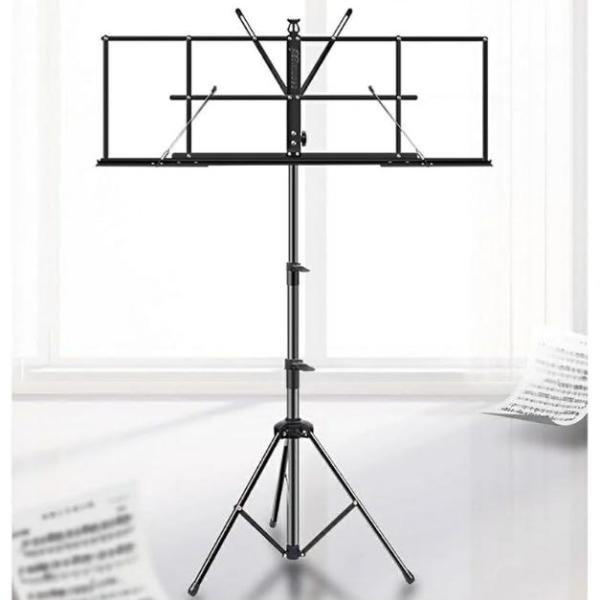 【発売日：2025年08月06日】ミュージックスタンドの角度を調整できます。 この譜面台は、ポータブル譜面台と耐久性のある譜面台の両方として作られています。オーケストラ、音楽演奏者、ミュージシャン向けの折りたたみ式スタンドと折り畳み式楽譜。...