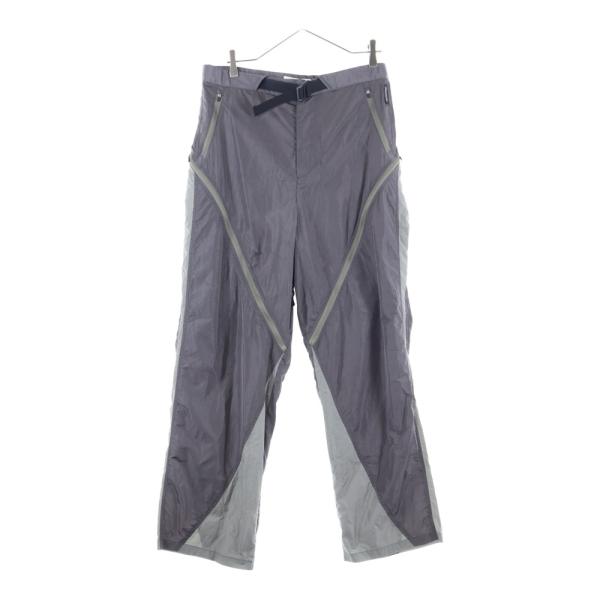 [商品番号]1025K020036[ブランド]WIZZARD（ウィザード）[モデル]25SS ZIPPER WIND PANTS ジップ ワイド ナイロンパンツ ブラウン W25SS-PA040[販売店舗]BRING オンラインショップ