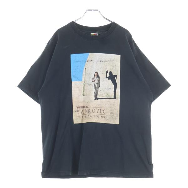 [商品番号]1026A190010[ブランド]NO BRAND（ノーブランド）[モデル]Weird Al Yankovic GALACTIC TOUR Tee アル ヤンコビック フロントプリント ツアーTシャツ 半袖 カットソー ブラック...
