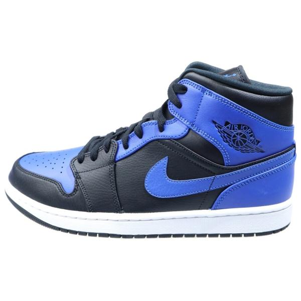 [商品番号]1026B050094[ブランド]NIKE（ナイキ）[モデル]AIR JORDAN 1 MID HYPER ROYAL エアー ジョーダン ハイパー ロイヤル ローカットスニーカー ブラック/ブルー US11/29cm 5547...