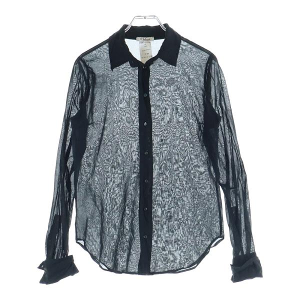 [商品番号]1026B080008[ブランド]Chloe（クロエ）[モデル]シャツブラウス 長袖シャツ ブラック[販売店舗]BRING オンラインショップ