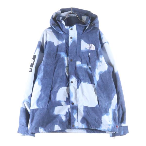 [商品番号]1026B120008[ブランド]SUPREME（シュプリーム）[モデル]21AW × THE NORTH FACE Bleached Denim Print Mountain Jacket ザノースフェイス ブリーチ デニムプ...