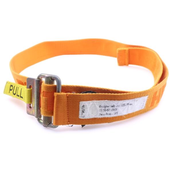 [商品番号]1026B210020[ブランド]HERON PRESTON（ヘロンプレストン）[モデル]ロゴ刺繍 バックルベルト オレンジ[販売店舗]BRING オンラインショップ