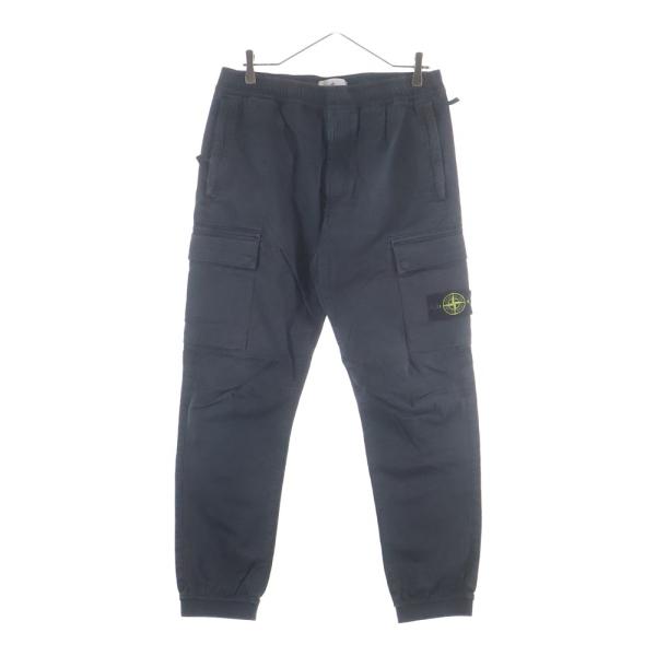 [商品番号]1026C010016[ブランド]STONE ISLAND（ストーンアイランド）[モデル]TYPE RE-T Cargo Pants フェード加工 ロゴワッペン カーゴパンツ ネイビー 7715313L1[販売店舗]BRING 原宿店