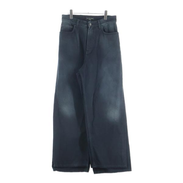 [商品番号]1026C120011[ブランド]BALENCIAGA（バレンシアガ）[モデル]23AW DOUBLE FRONT WIDE LEG JEANS 767979 TNW11 ダブルフロント ワイドレッグジーンズ デニムパンツ イン...