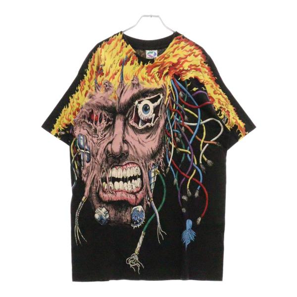 [商品番号]1325E070012[ブランド]VINTAGE（ヴィンテージ）[モデル]90s Marvel Wolverine X-Men Overload Weapon AOP WOLVERINE LIQUID BLUE リキッドブルー ...