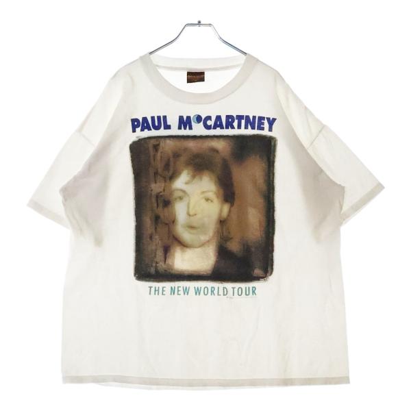 [商品番号]1325H020020[ブランド]VINTAGE（ヴィンテージ）[モデル]90s PAUL McCARTNEY TEE ポールマッカートニー 両面プリント半袖Tシャツ カットソー ホワイト[販売店舗]BRING WASTE_NOT