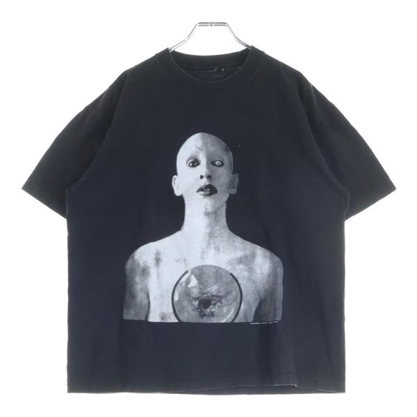 [商品番号]1325L170004[ブランド]VINTAGE（ヴィンテージ）[モデル]00s MARILYN MANSON Holy Wood マリリンマンソン ホーリーウッド フォトプリント 半袖Tシャツ カットソー ブラック[販売店舗]...