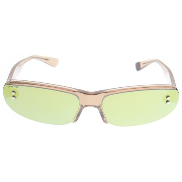 [商品番号]1325L170009[ブランド]doublet（ダブレット）[モデル]×BLANC FLAMELESS SUNGLASSES 25SS72EW13 フレーム レス サングラス 眼鏡 グレー[販売店舗]BRING オンラインショップ
