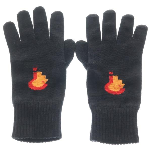 [商品番号]1326C250002[ブランド]RAF SIMONS（ラフシモンズ）[モデル]knitted gloves with placed jacquard ジャガードデザインニットグローブ 手袋 ブラック[販売店舗]AWESOME原宿店