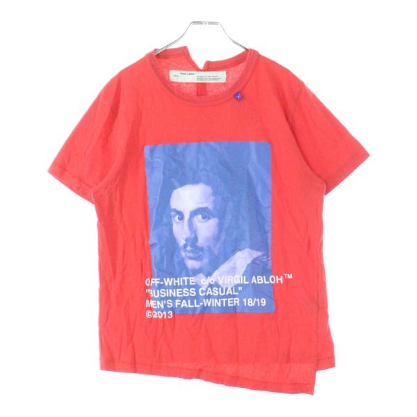 [商品番号]1425K110008[ブランド]OFF-WHITE（オフホワイト）[モデル]18AW Bernini Over T-Shirt ベルニーニ 半袖Tシャツ カットソー レッド OMAA032F18185011[販売店舗]BRIN...