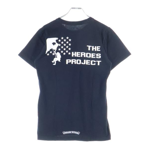 [商品番号]1425L200027[ブランド]CHROME HEARTS（クロムハーツ）[モデル]THE HEROES PROJECT プロジェクトヒーロー ホースシュー 半袖Tシャツ カットソー ブラック[販売店舗]BRING WASTE...